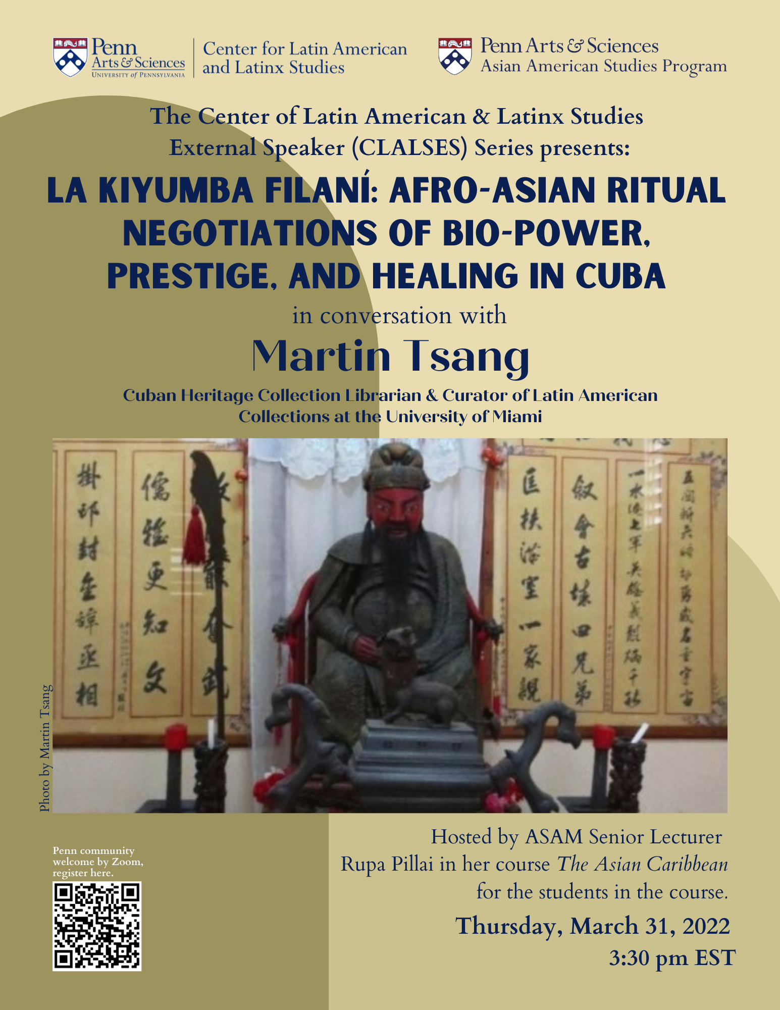 Dr. Martin Tsang, Cuban Heritage Collection Librarian and Curator of Latin American Collections ...